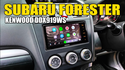 Kenwood DDX919WS 6.8 inch HD Apple CarPlay Android Auto Bluetooth Spotify USB Hi-Res Audio 200mm ...