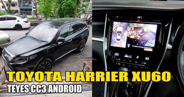 Toyota Harrier XU60 Teyes CC3 Android Player