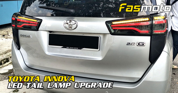 Toyota Innova | LED Tail Lamp Upgrade Malaysia