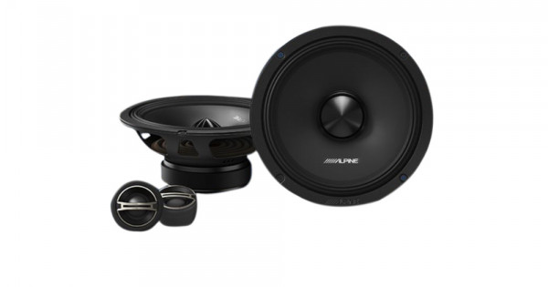 Malaysia Alpine DM-65C 2-way Component Speaker 50W RMS 200W Peak Power