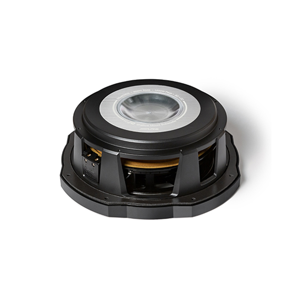 Malaysia Alpine RS-W12D4 12-inch R-Series Shallow Subwoofer with Dual 4 ...