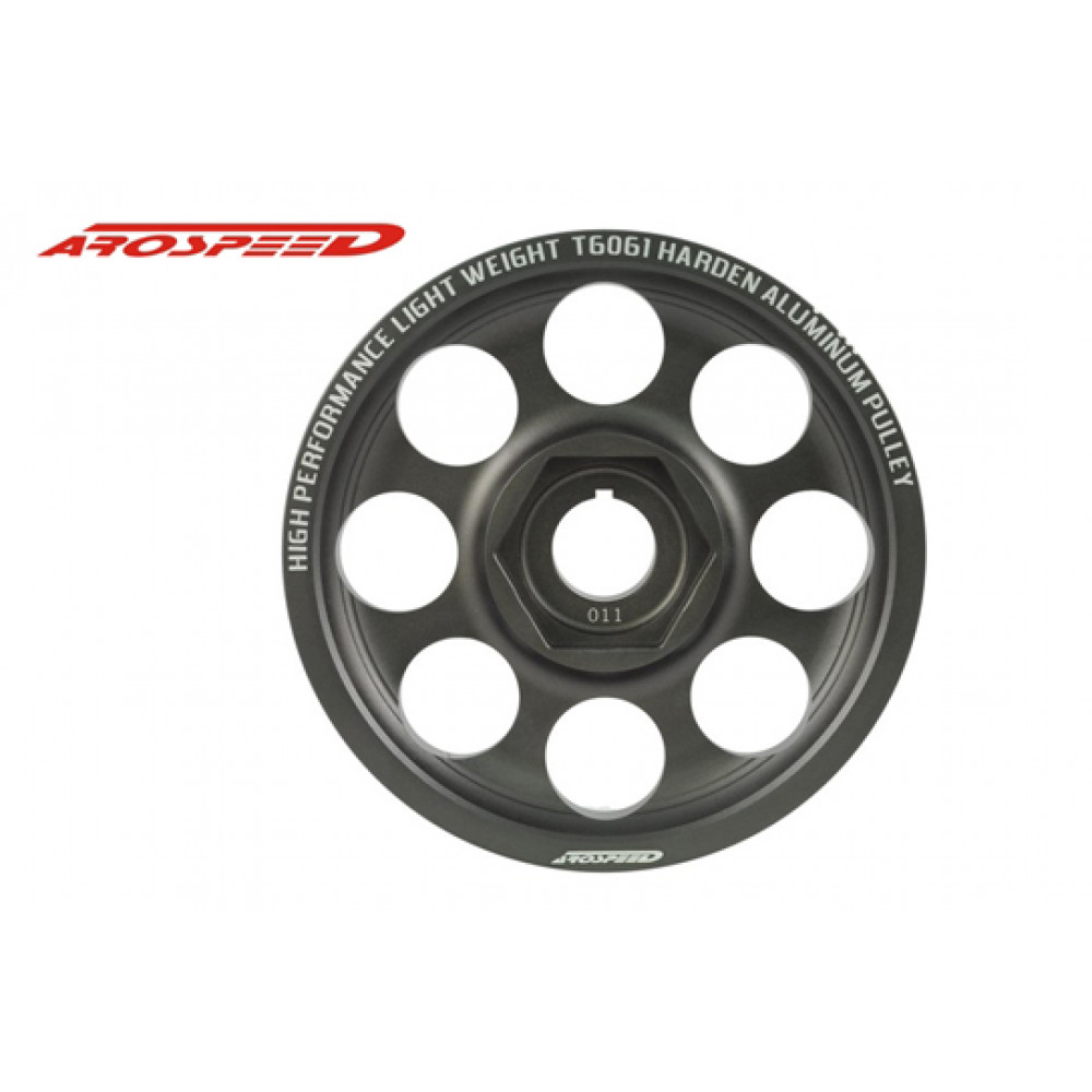 Arospeed Light Weight Hardened Aluminium Crank Pulley for Honda City ...