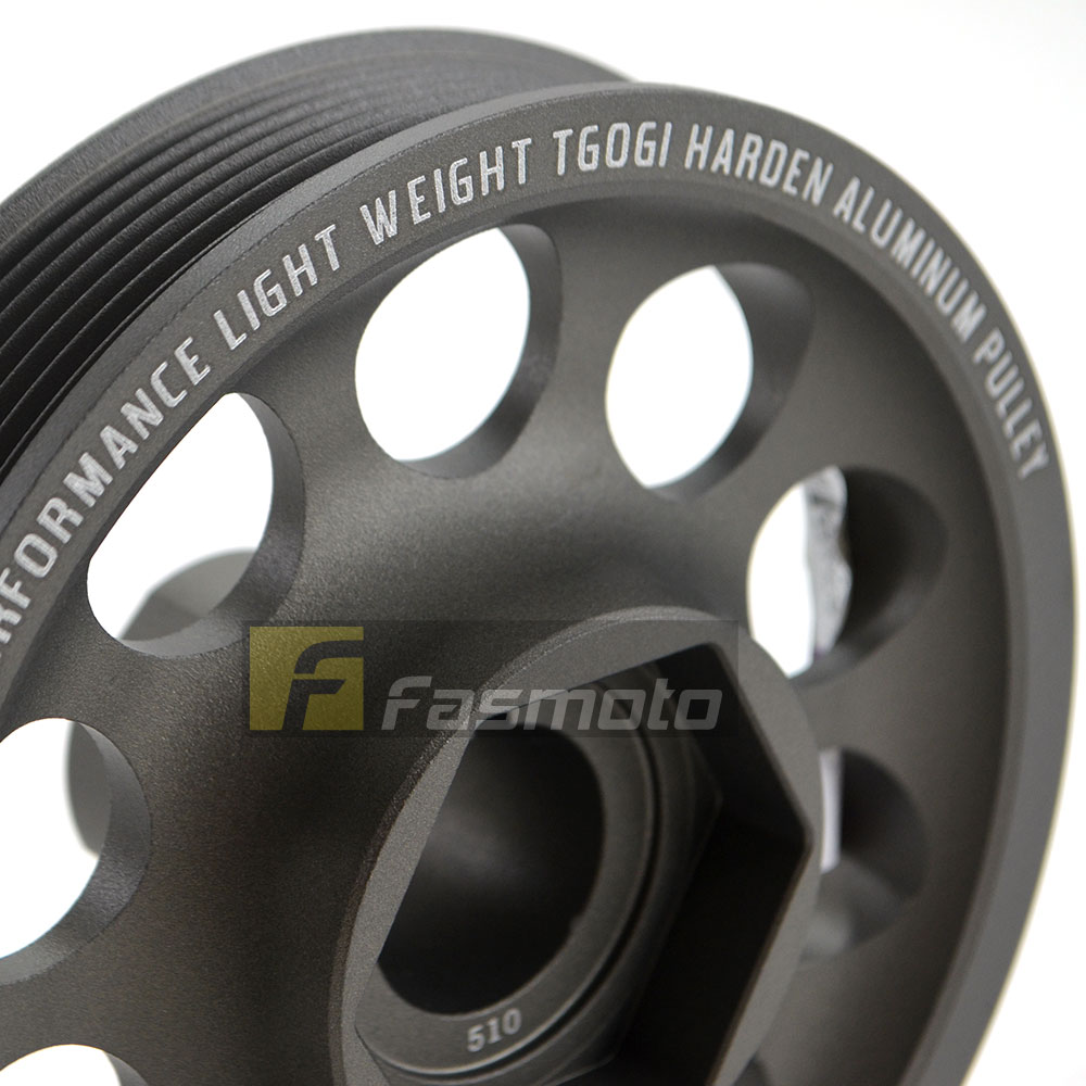 Arospeed Light Weight Hardened Crank Pulley for Honda Civic 1.8 FD1 ...