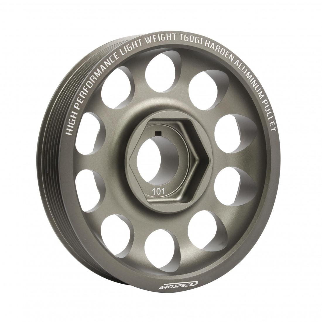 Arospeed Light Weight Hardened Crank Pulley for Honda Civic 2.0 FD2 08 ...