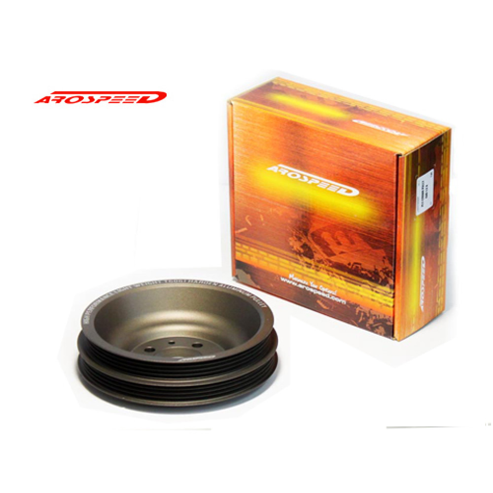 Arospeed Light Weight Hardened Crank Pulley for Honda Civic Vtec B16A ...