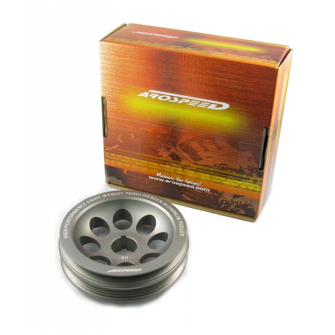 Arospeed Light Weight Hardened Crank Pulley for Perodua Kelisa ...
