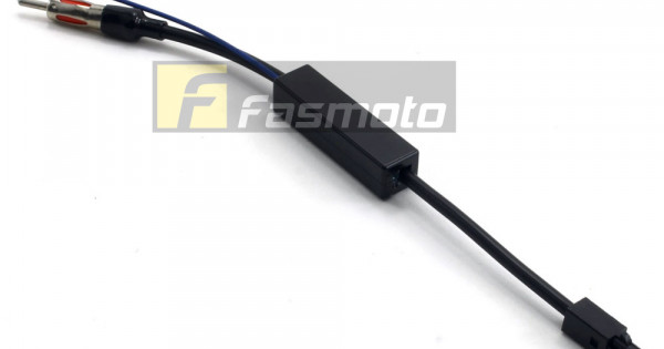 EU-08M BMW Volkswagen Mercedes-Benz OE Antenna Adapter with Booster (Male)