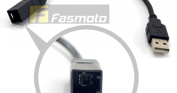 Toyota OEM Female to USB Male for Aftermarket Head Unit Installation