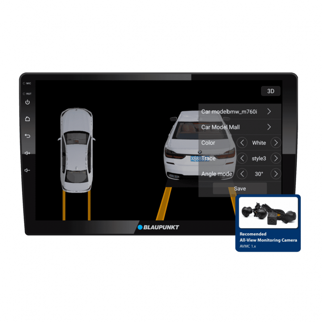 BLAUPUNKT NEW ORLEANS 900/1000 DSP 9"/10" 4GB RAM + 64GB ROM 8-Core ...