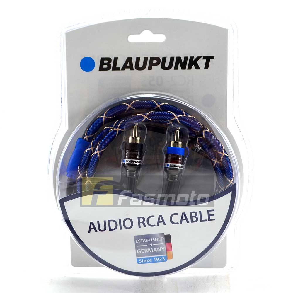 Genuine Blaupunkt RC2-20S 2 Channel RCA Audio Cable 2M (6.6 ft) Oxygen ...
