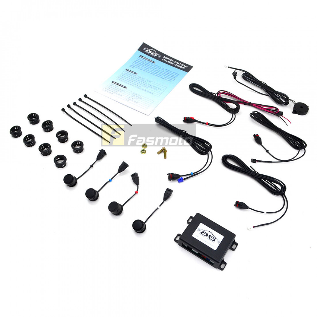 Universal 4-Sensor Parking Assist, Reversing Sensor (Audio Only)