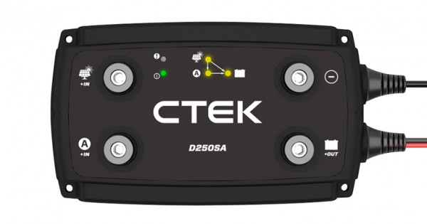 CTEK D250SA - Dual input 20A 12V Battery Charger Selectable Charge ...