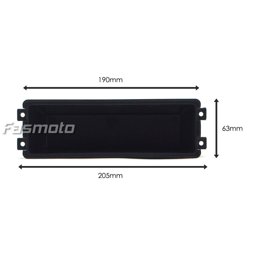 Single DIN Pocket for Proton Wira Car Radio Installation (1 DIN Drawer ...
