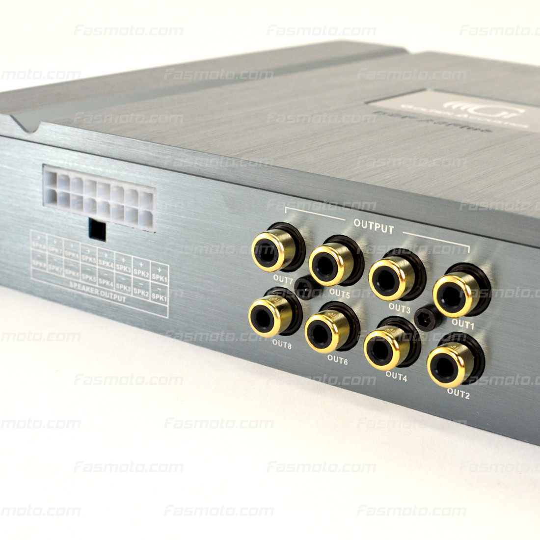 Golden Acoustics A8PLUS 8-channel (50W) Optical Bluetooth USB Car Audio ...