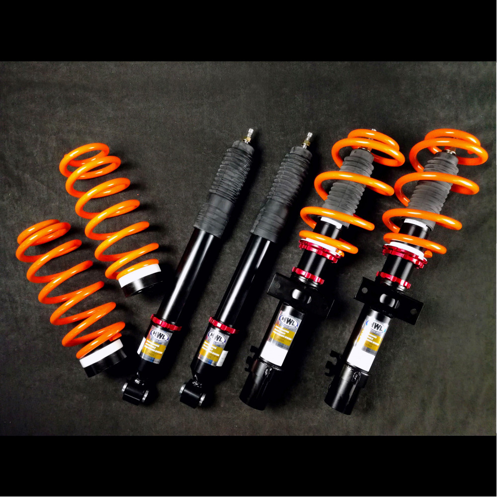 HWL ST1 Series Adjustable Coilovers for Volkswagen Polo 6R 6C MK5 Malaysia