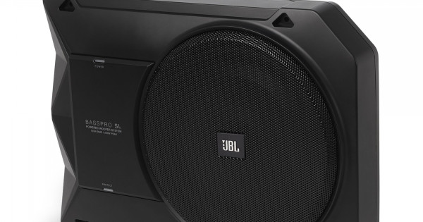 JBL BassPro SL2 Active Class D Under Seat Subwoofer 125W with Bass ...