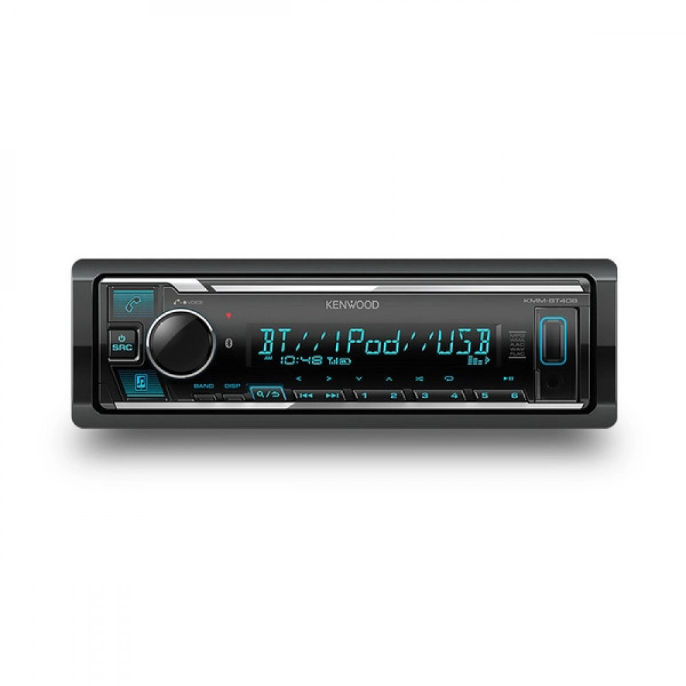 Kenwood KMM-BT408 Single DIN Bluetooth USB Aux Receiver Malaysia