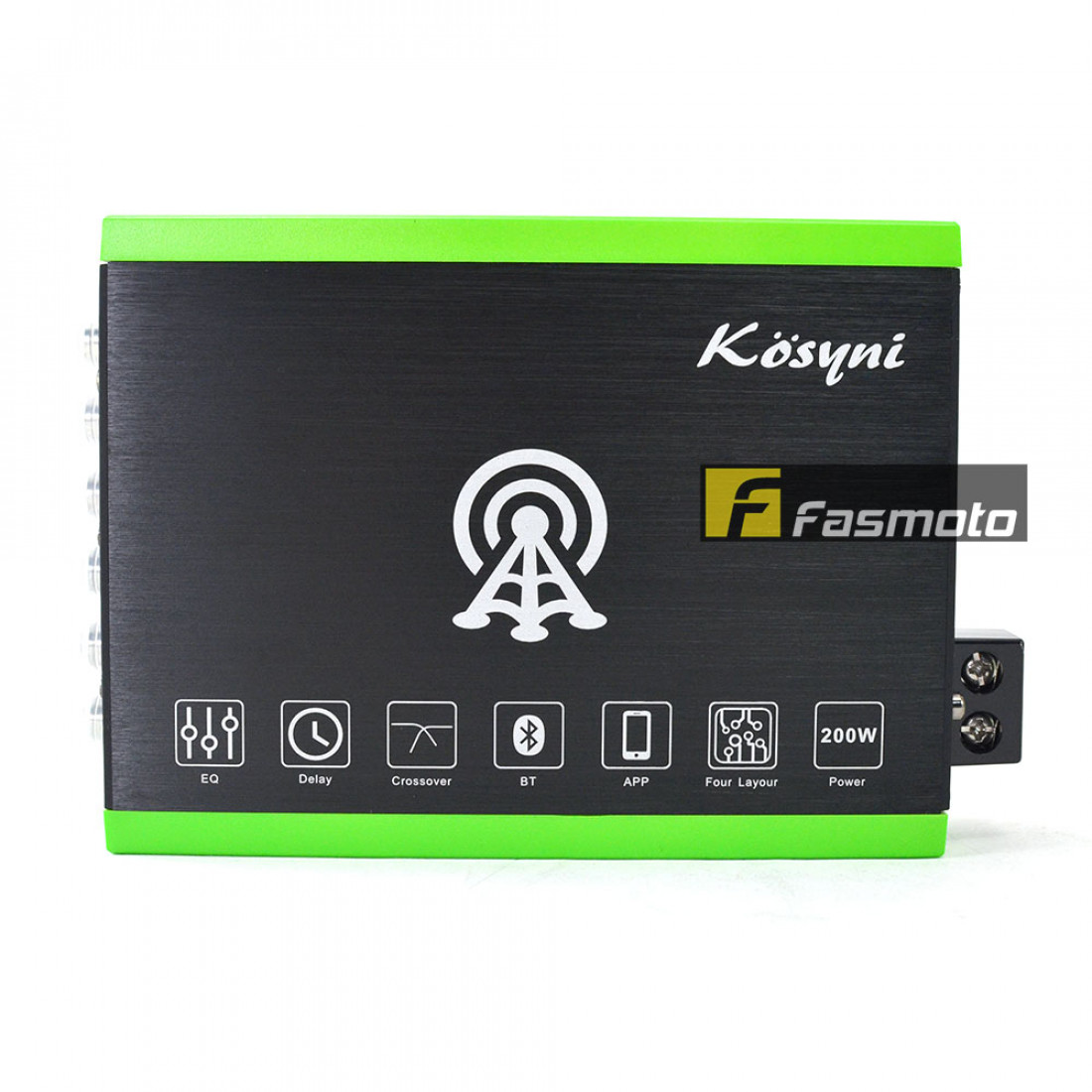 Kosyni DSP-K4S 4 / 6 Channel Class-D Digital Sound Processor Amplifier ...
