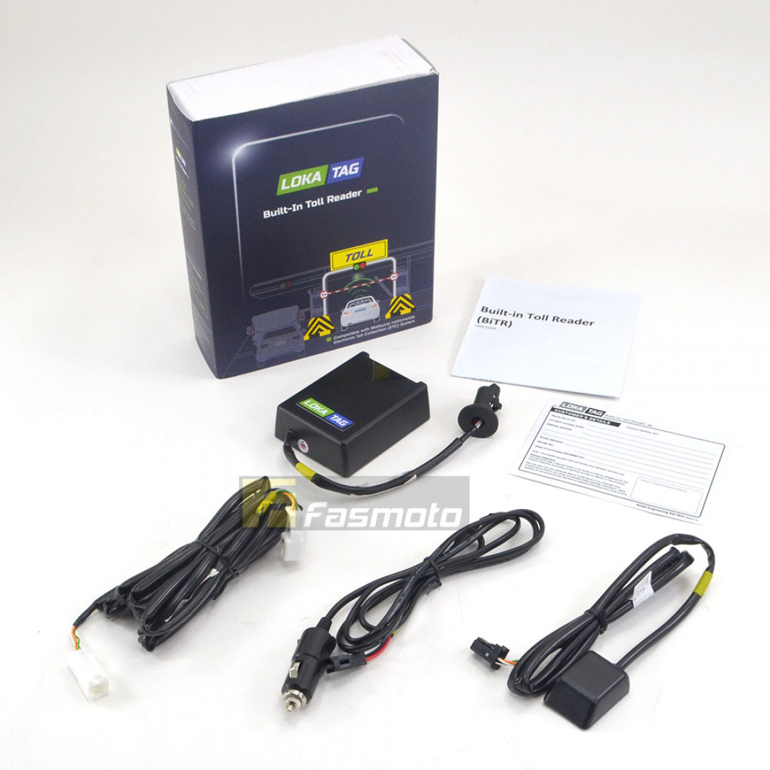 Loka Tag Toll Card Infra Red Device with Reader. No Batteries Needed ...