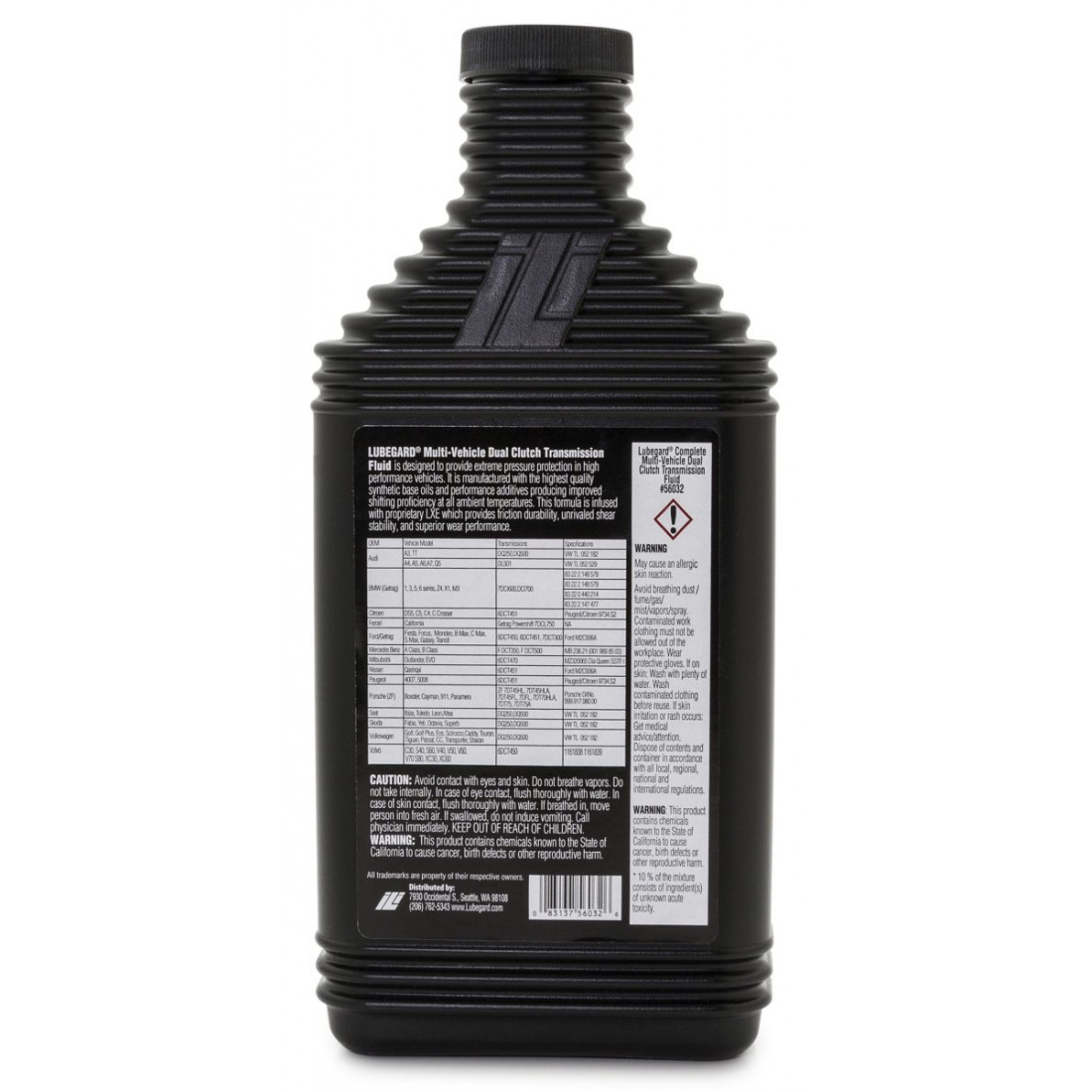 LUBEGARD COMPLETE Multi-Vehicle Dual Clutch Transmission Fluid