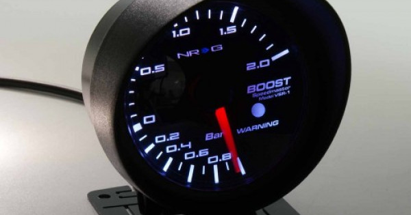 NRG High Performance Gauges Boost Meter