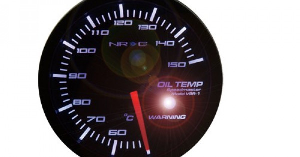 NRG High Performance Gauges Oil Temperature Meter