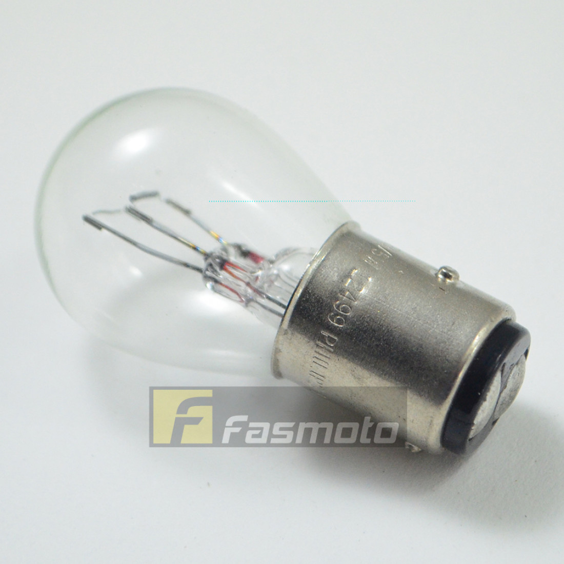 Genuine PHILIPS 12499CP P21/5W Conventional 12V 21W BAY15d Light Bulb ...
