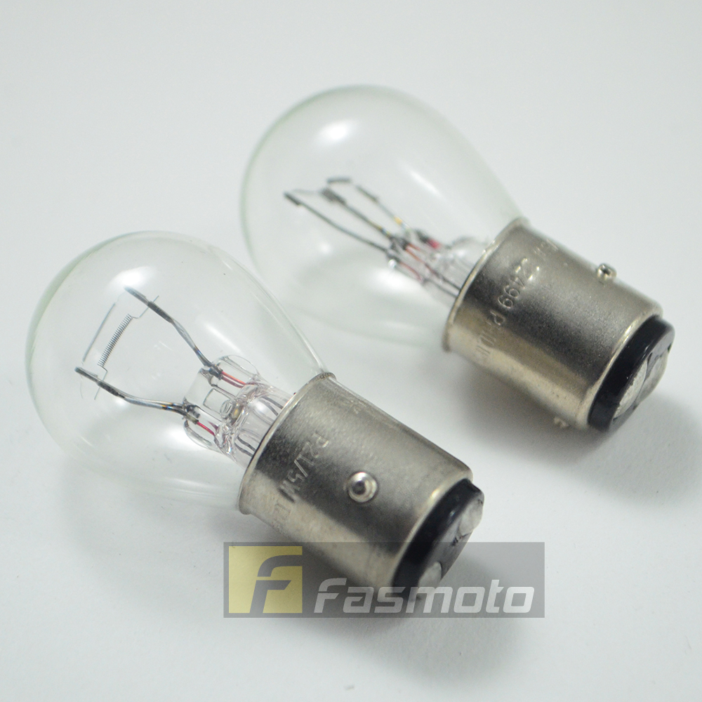 Genuine PHILIPS 12499CP P21/5W Conventional 12V 21W BAY15d Light Bulb ...