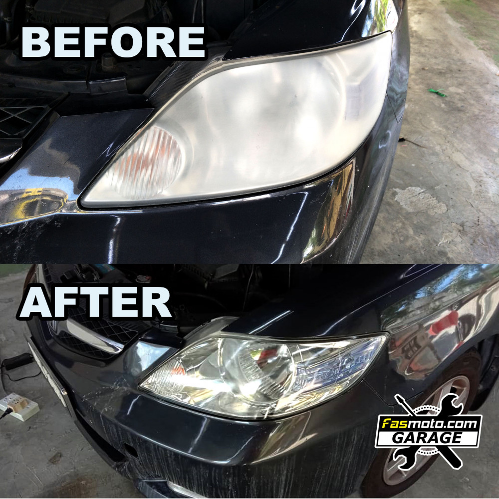 Head Lamp Polishing Service Malaysia