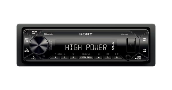 Genuine SONY DSX-GS80 Single DIN High-power Digital Media Receiver with ...