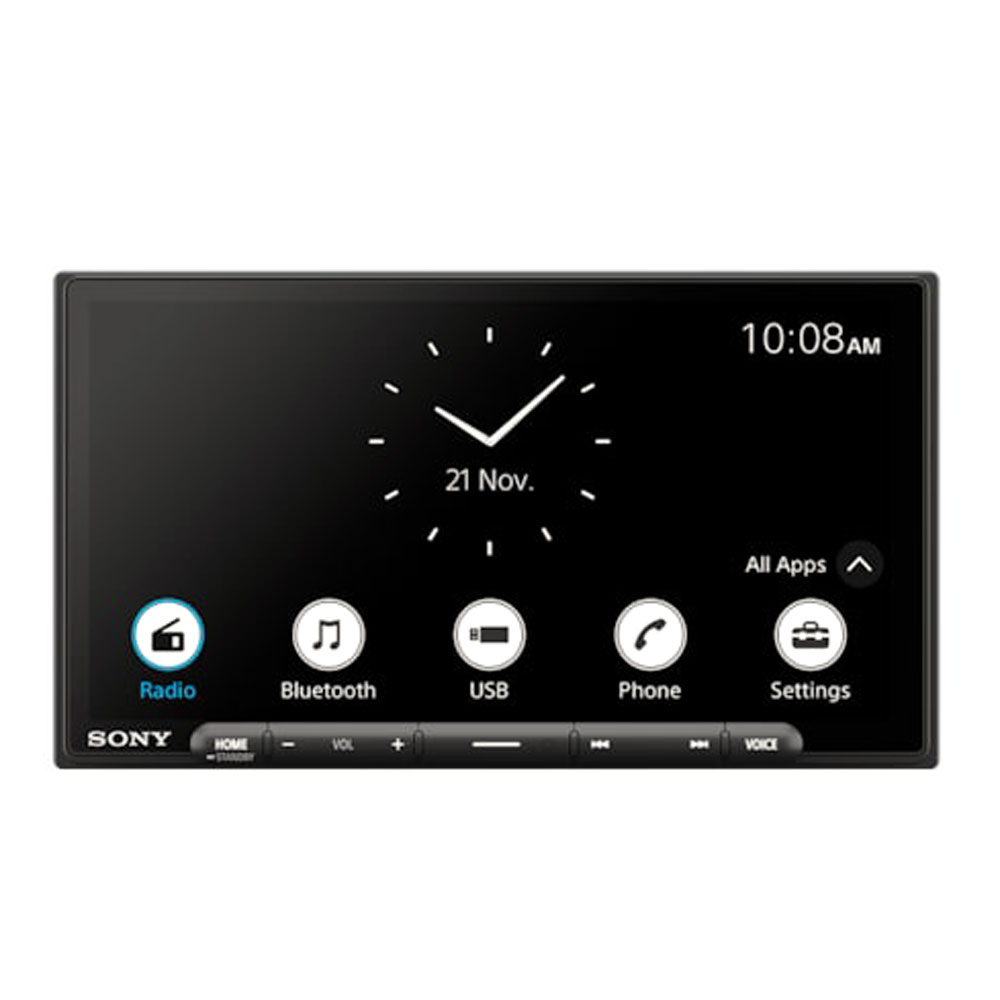 SONY XAV-AX6000 Wireless Apple CarPlay Android Auto Capacitive ...