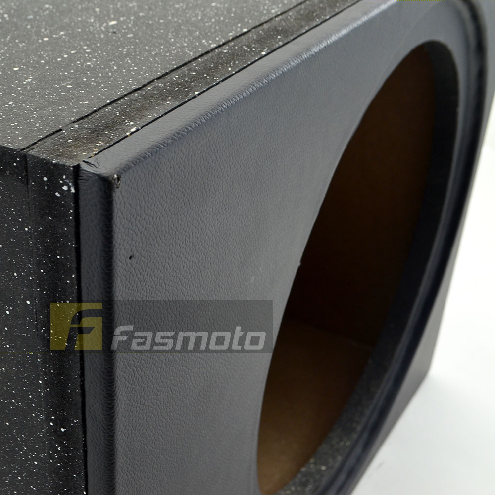 12 inch Ported Subwoofer Box Enclosure Wood Painted and PVC Wrapped