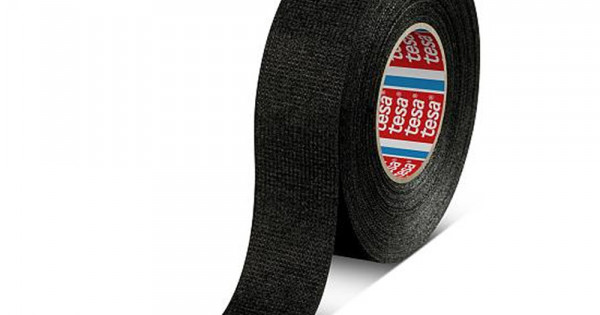 tesa® 19mm 51618 PET Fleece Tape with Rubber Adhesive (25 meters)