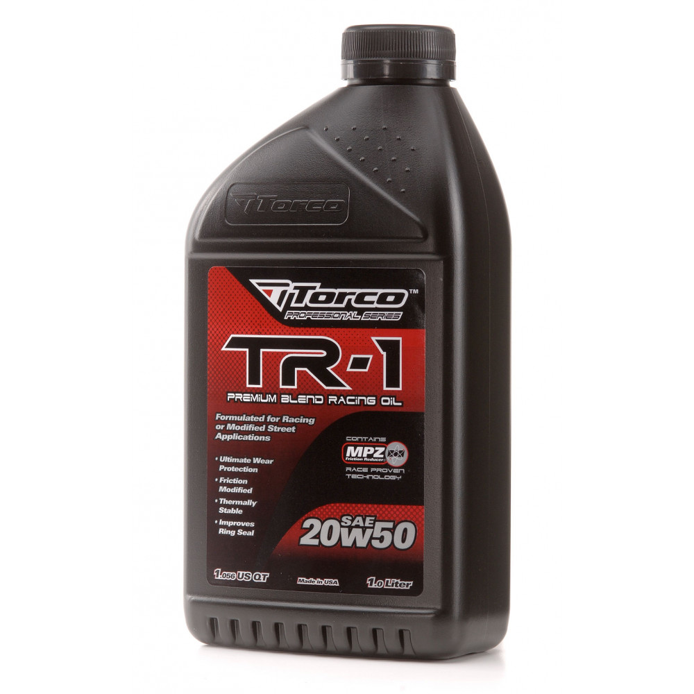 Torco TR-1 RACING OIL 20W50 (Mineral) - 1 Litre