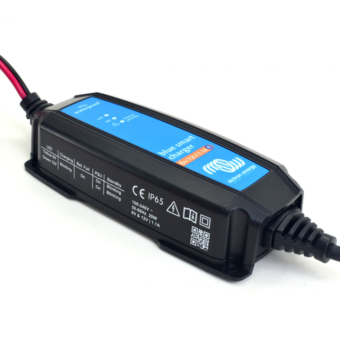 Victron Energy Automotive Blue Smart IP65s Charger 6V/12V 1.1A 230V for ...