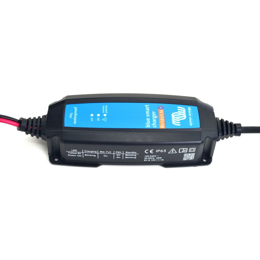 Victron Energy Automotive Blue Smart IP65s Charger 6V/12V 1.1A 230V for ...
