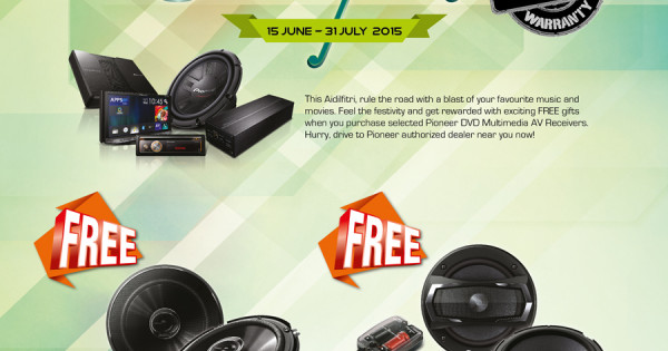 Pioneer 2015 Let's have a groovy raya promotion