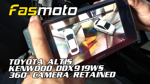 Kenwood DDX919WS 6.8 inch HD Apple CarPlay Android Auto Bluetooth Spotify USB Hi-Res Audio 200mm ...